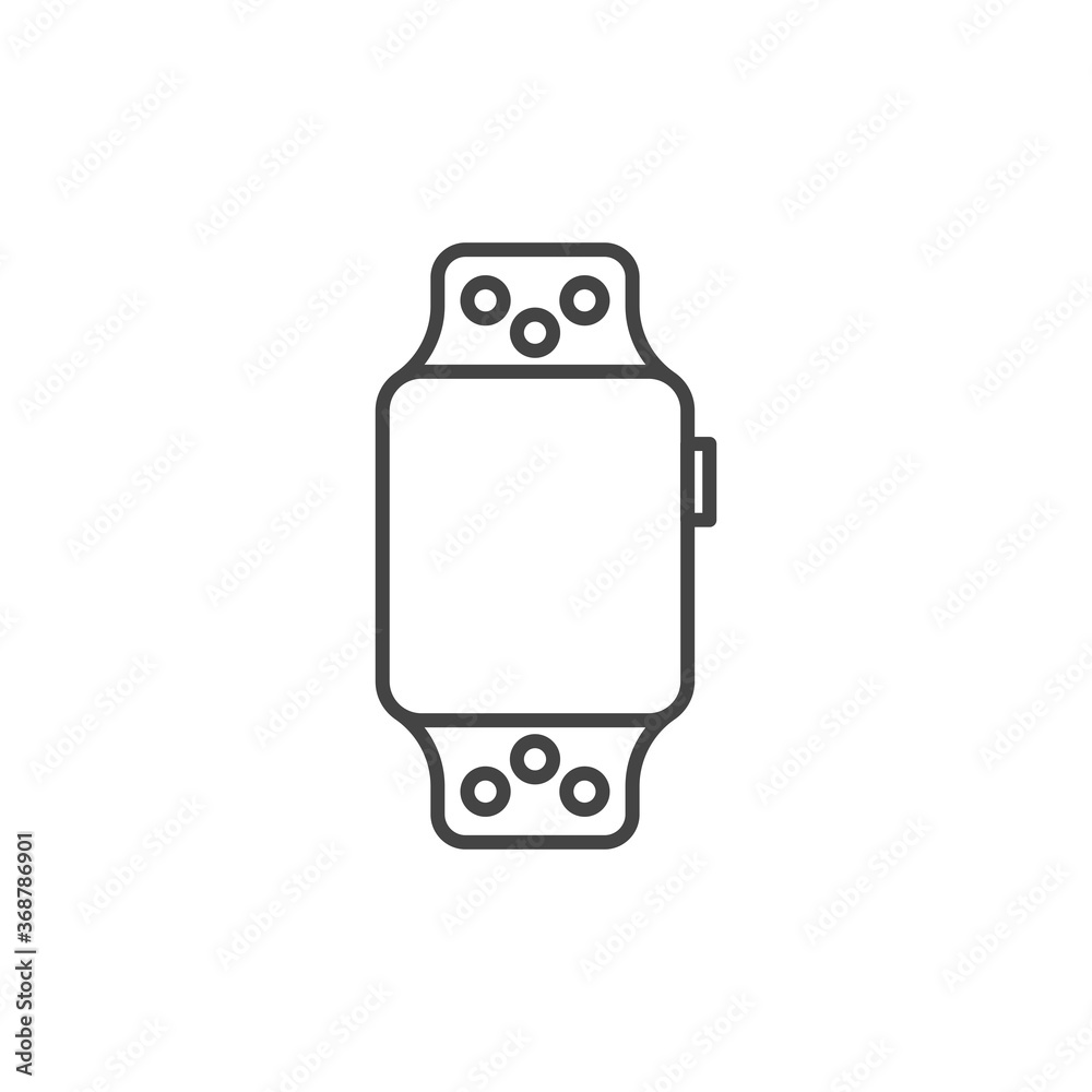 Smartwatch icon. Watch symbol modern, simple, vector, icon for website ...