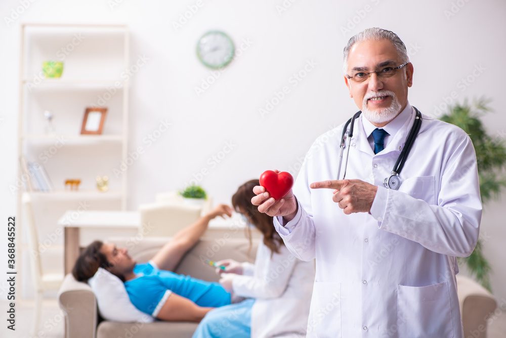 Two Men Sick