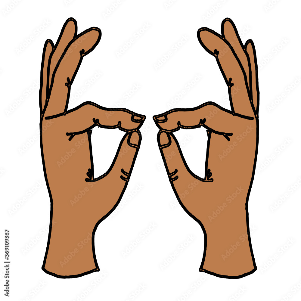 Indian Mudras Mudras That Help In Life Situations Illustrator
