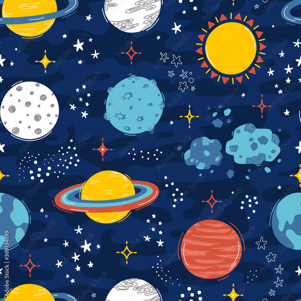 Planets In Space For Kids