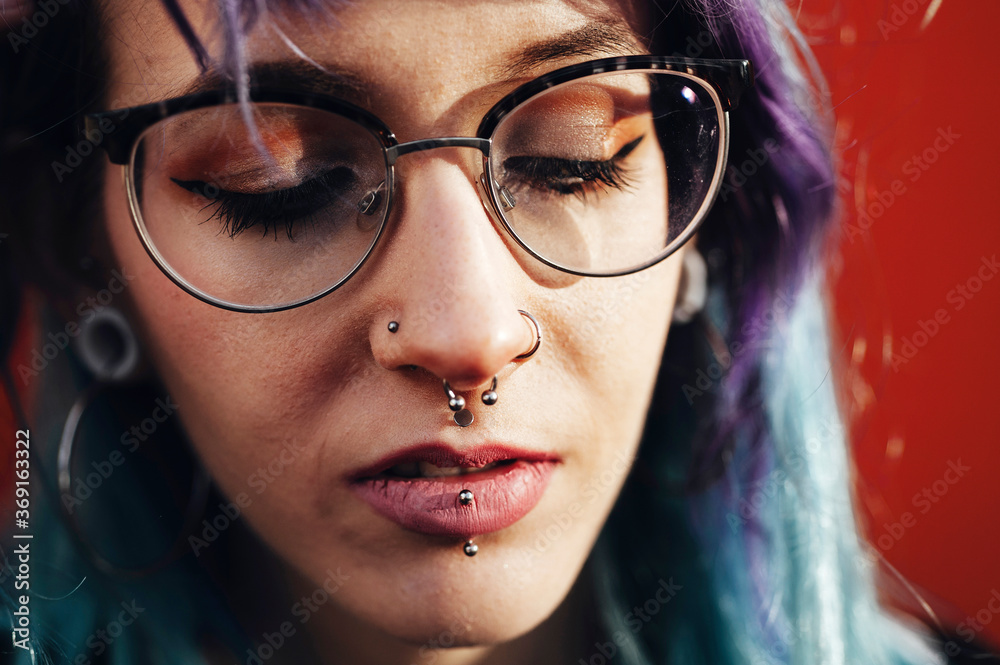 Bridge Piercing Glasses