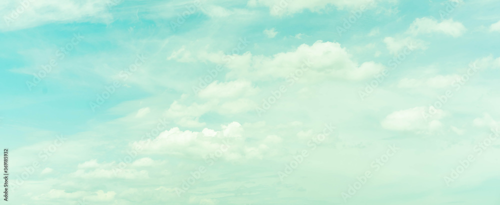 abstract blue and teal color tone of sky background with shining light ...