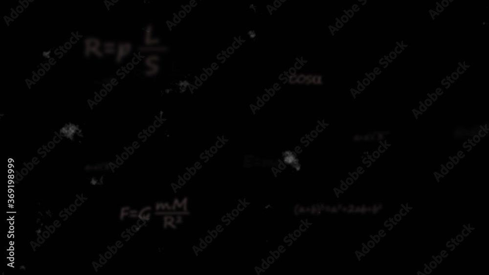 looping animated background with math formulas Stock 비디오 | Adobe Stock