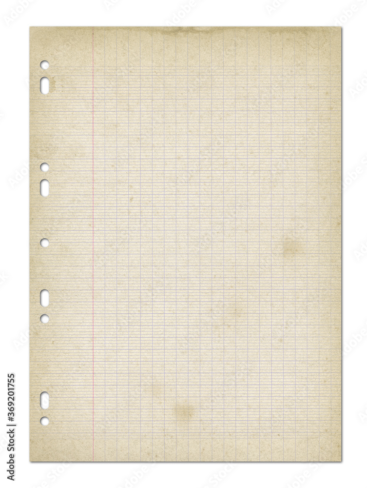 Old worn lined paper texture background Stock Photo | Adobe Stock