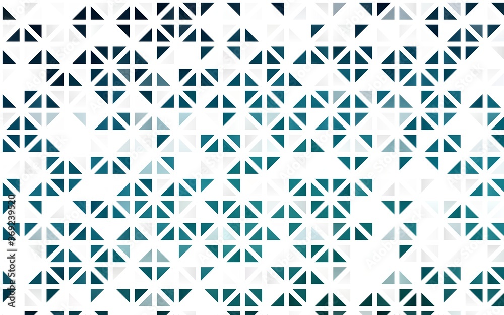 Light BLUE vector seamless layout with lines, triangles. Triangles on ...