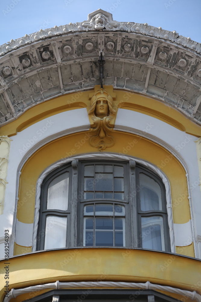 Former profitable house of merchant Ivan Isakov on Prechistenka Street ...