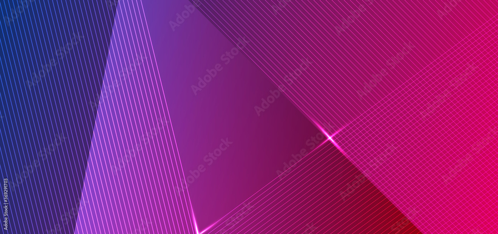 Abstract blue and pink gradient background with diagonal lines Stock ...