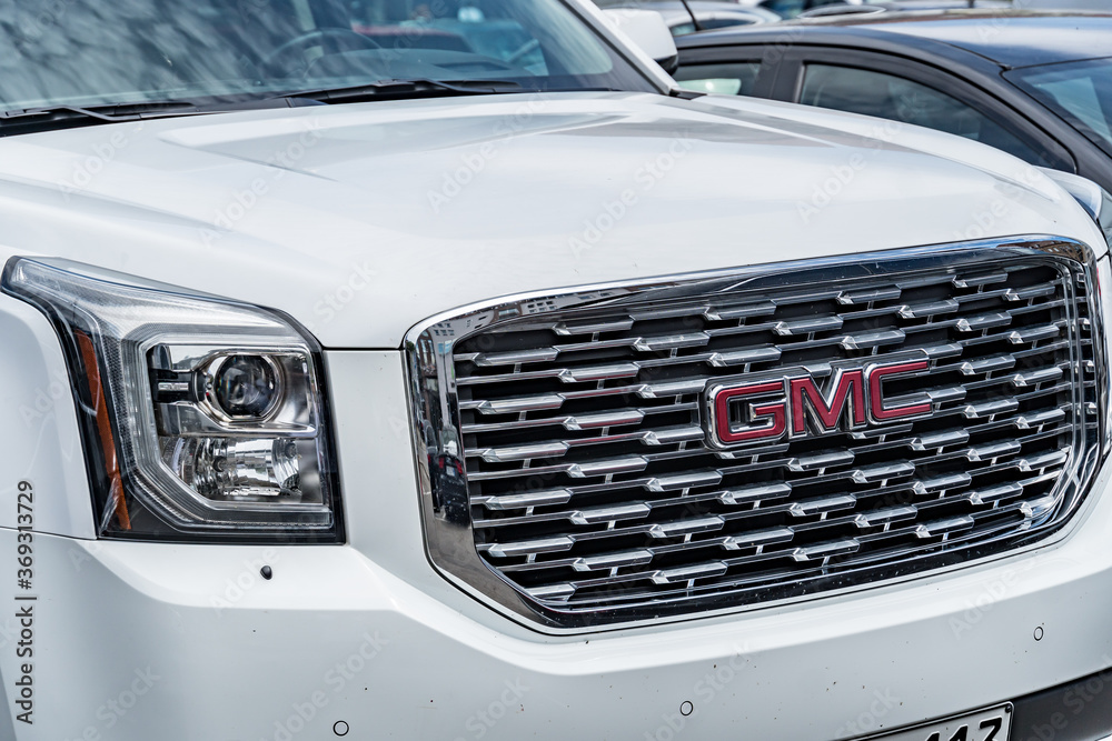 Heilbronn, Germany - July 10, 2020: GMC car. The GMC Division of ...
