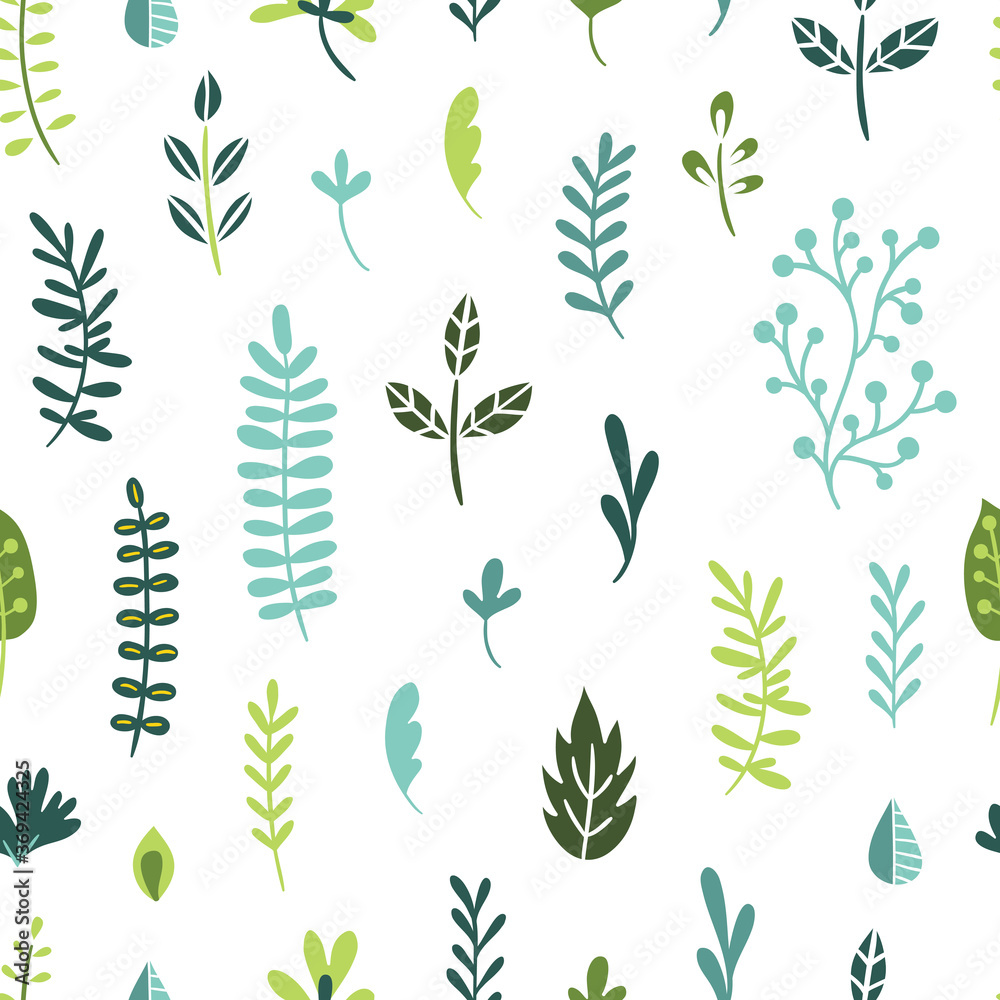 Plant Pattern Background
