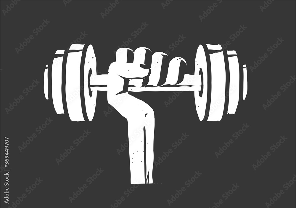 Fitness Clipart Black And White