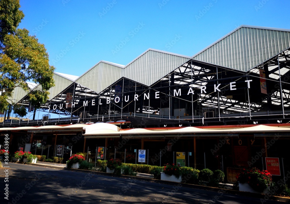 Foto de Melbourne, Australia: March 2019: South Melbourne Market first ...