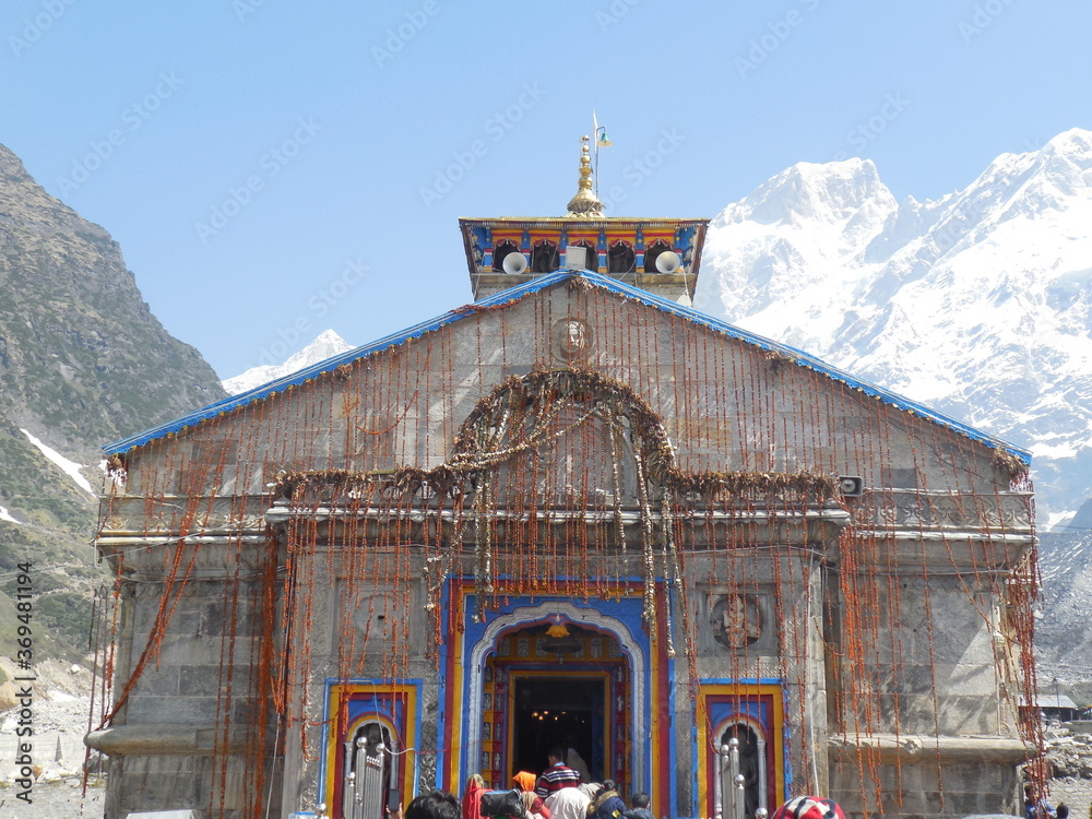 Kedarnath temple Stock Photo | Adobe Stock