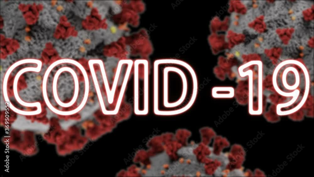 COVID-19 Coronavirus (COVID-19) medical animation. The virus model is ...