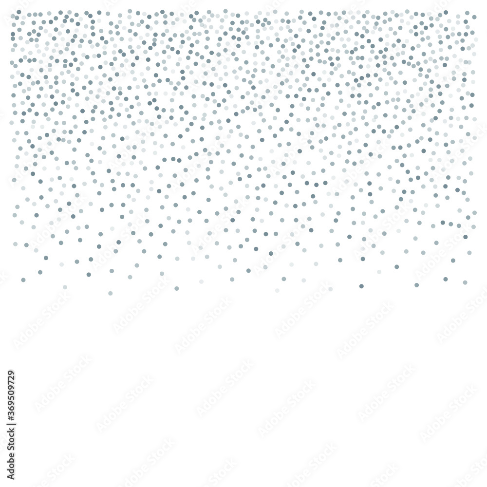 Silver glitter background, metal christmas confetti falling. light ...