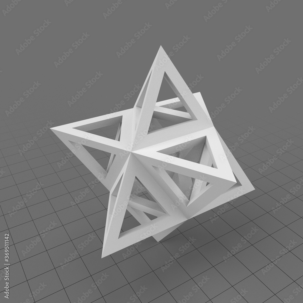 Abstract figure 6 Stock 3D asset | Adobe Stock