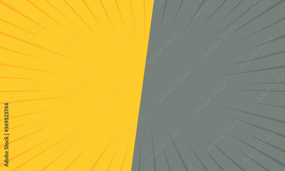 Two color retro background with halftone corners. Summer backdrop in ...