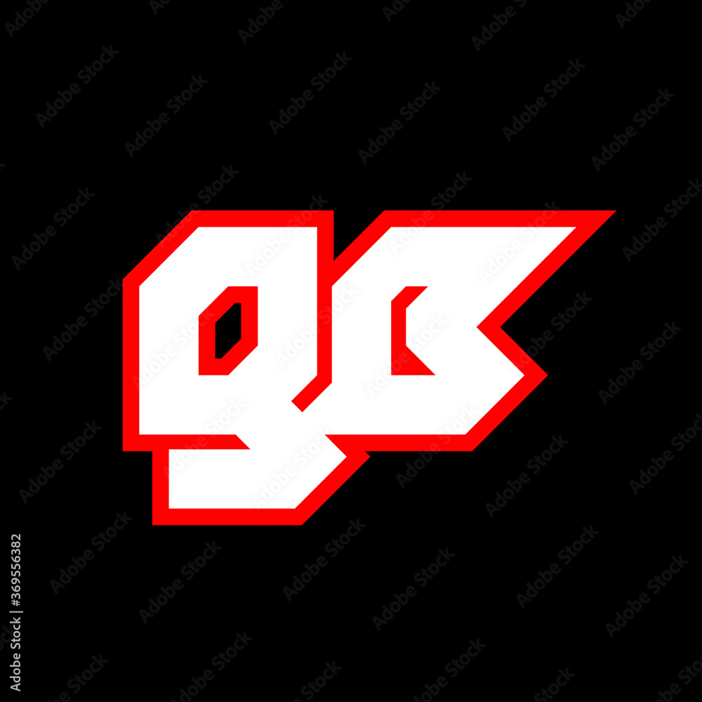 GB logo design, initial GB letter design with sci-fi style. GB logo for ...