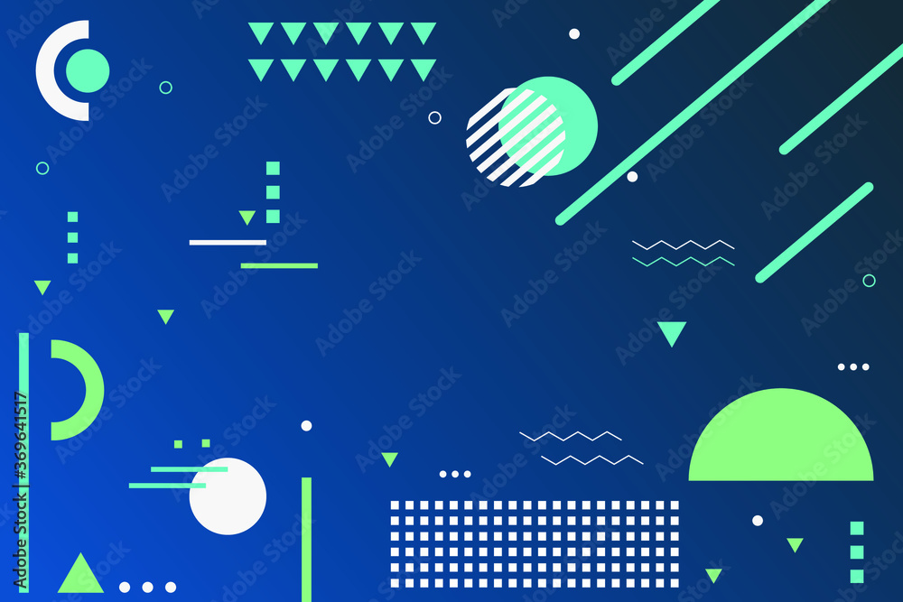 Bentuk background yang memiliki banyak bentuk seperti persegi ...