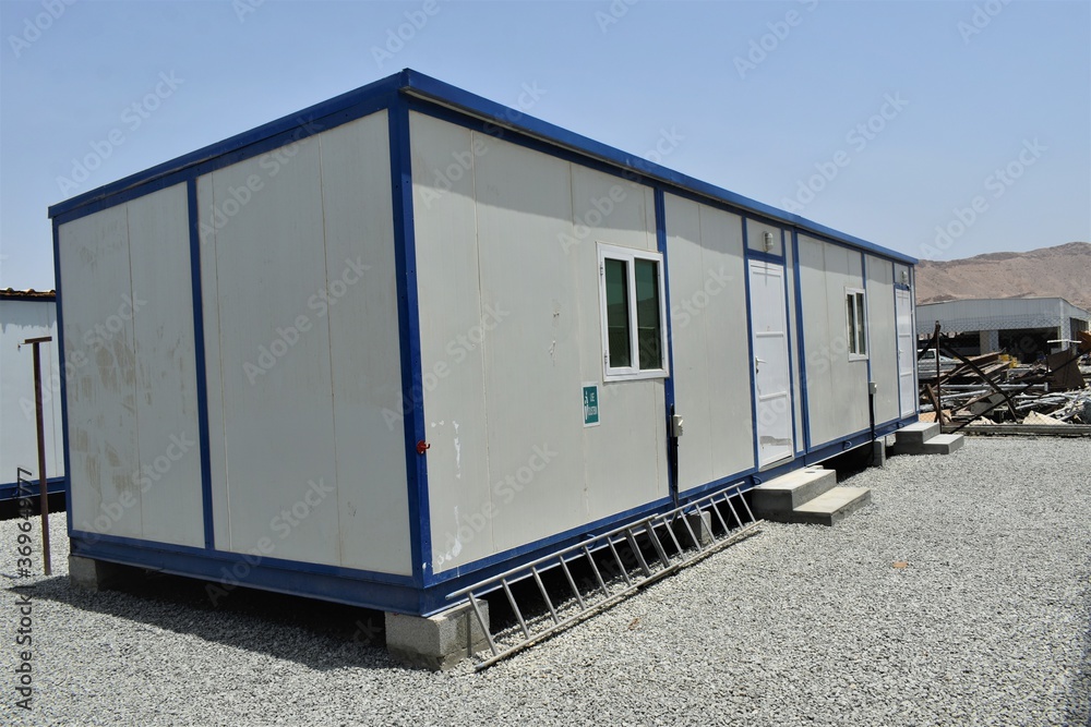 Portacabin, porta cabin, temporary labours camp , Mobile building in ...