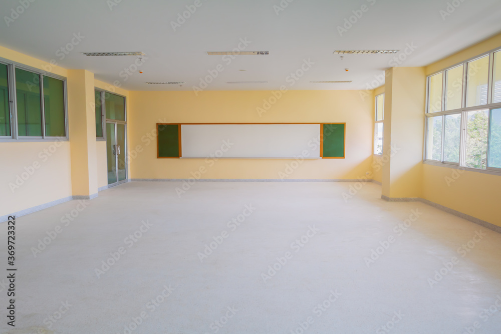 internal decoration renovate work construction and whiteboard in ...