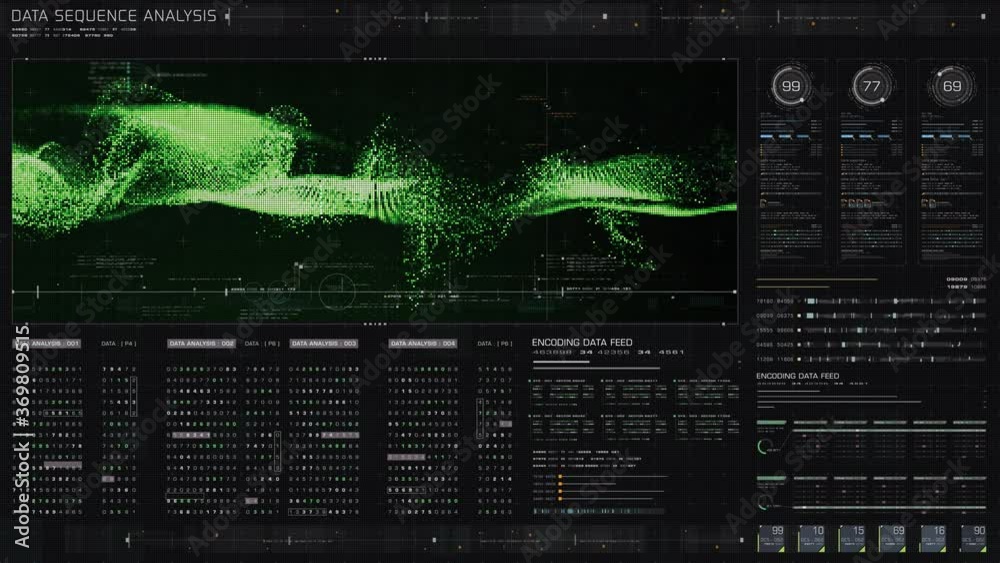 Futuristic holographic simulation of artificial neural networks intelligence performing Data ...