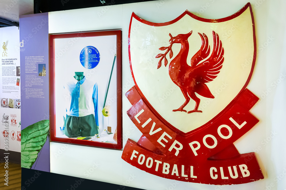 Liverpool, United Kingdom - May 17 2018: The Liverpool FC Story is the ...