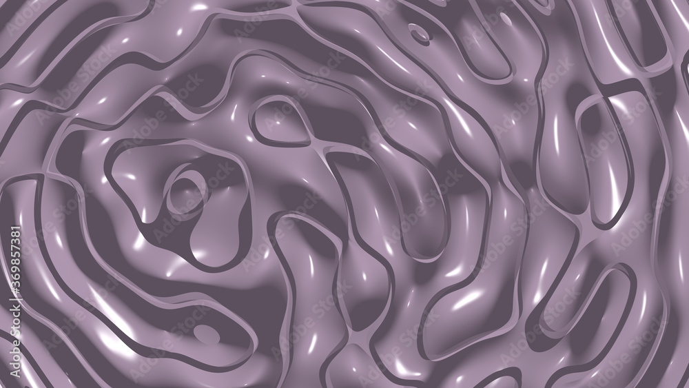 Plain 3D abstract background of monochromic Chinese violet color with ...