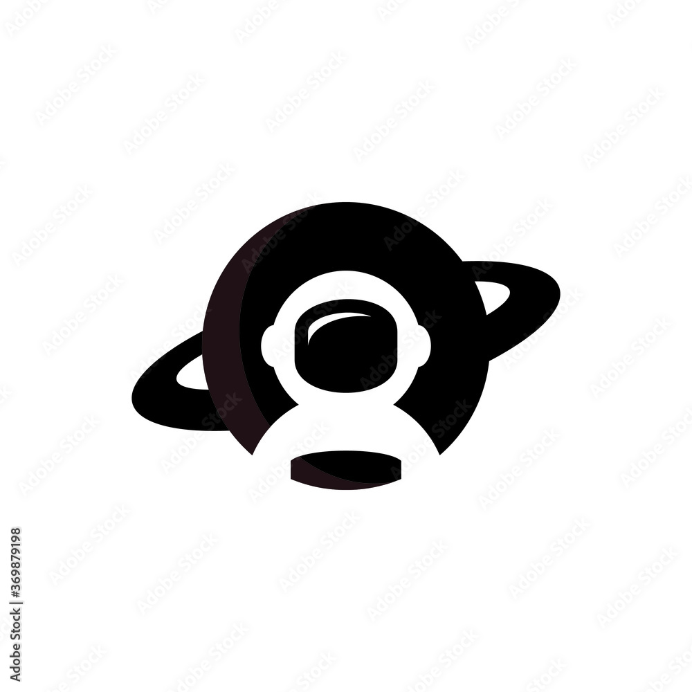 Vetor de astronaut, space cosmos logo vector eps do Stock | Adobe Stock