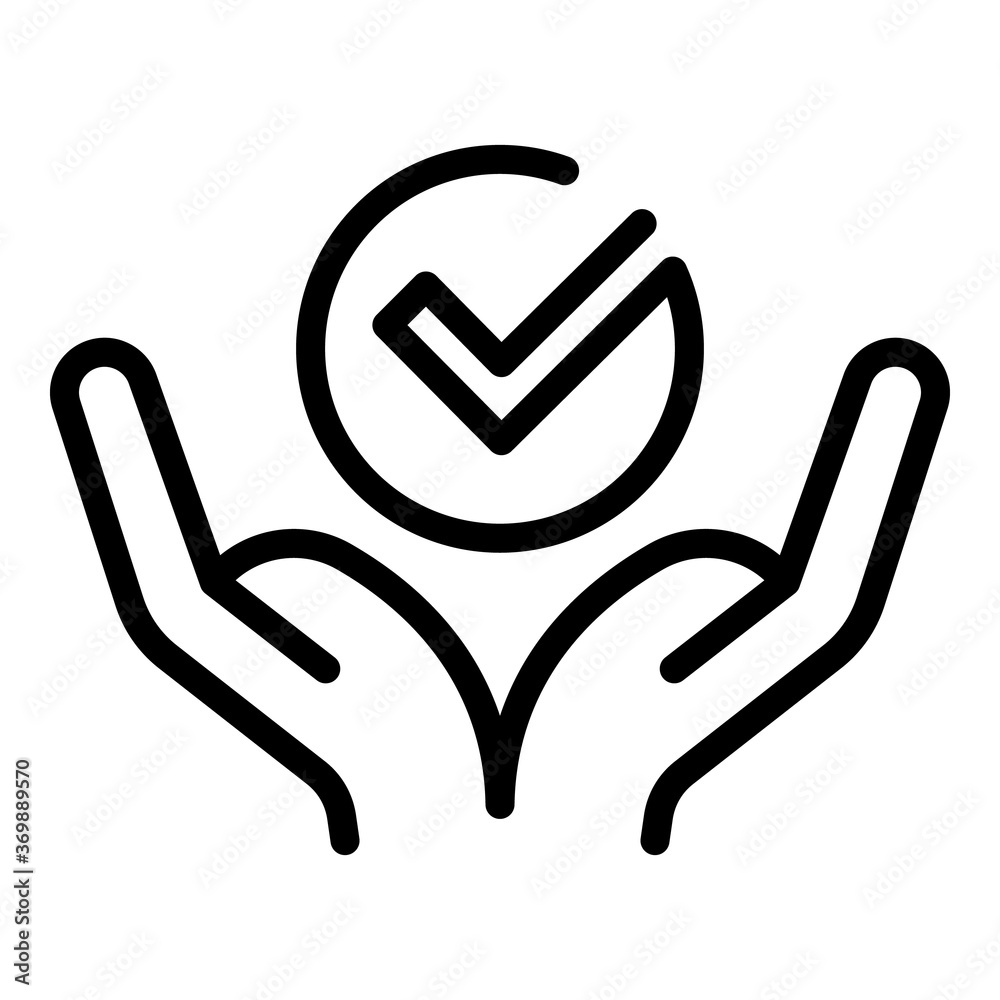 Premium care service icon. Outline premium care service vector icon for ...