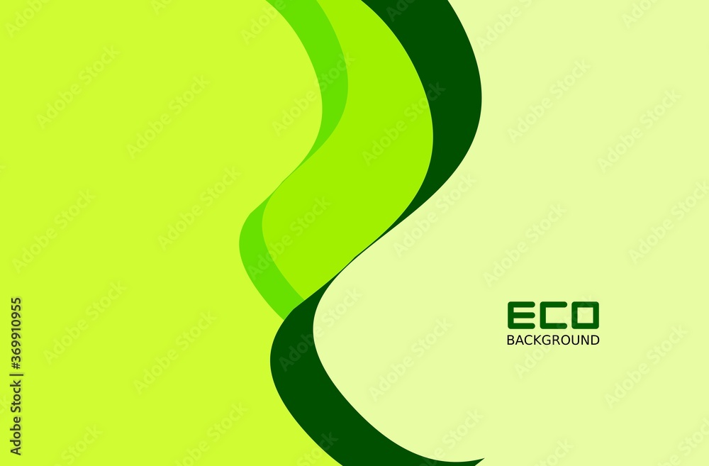 Green eco friendly backgrounds with leaf patterns for business posts ...