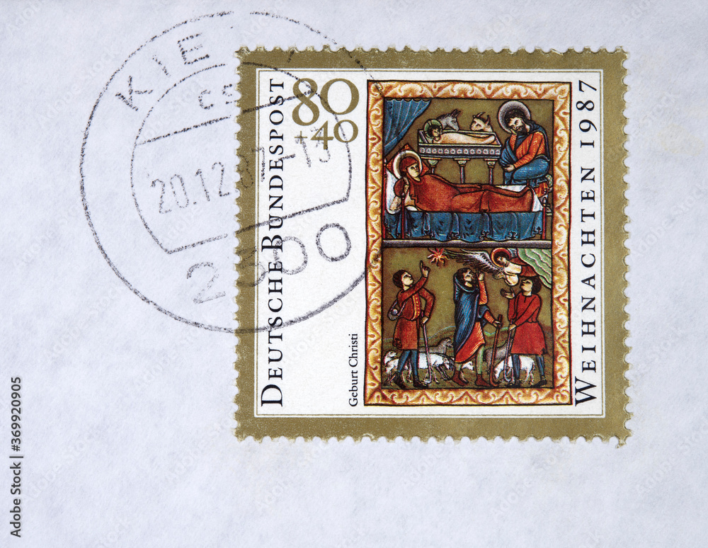 vintage retro briefmarke stamp alt old letter post mail brief ...