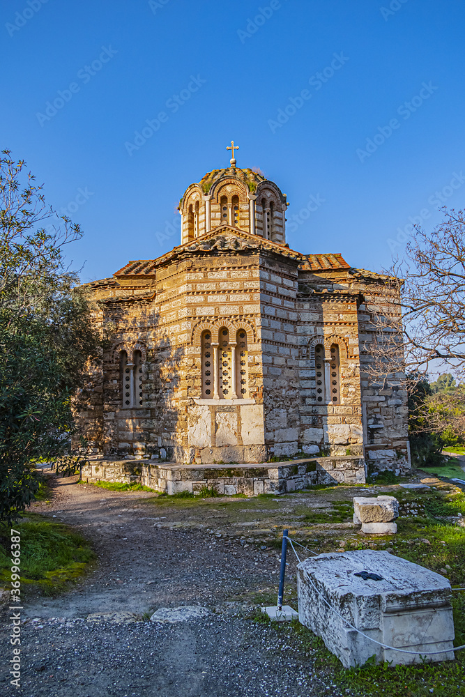 Church of Holy Apostles (Holy Apostles of Solaki, X century), located ...