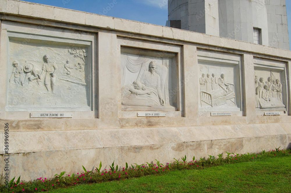 Quezon Memorial Circle Shrine Art Sculpture in Quezon City, Philippines ...