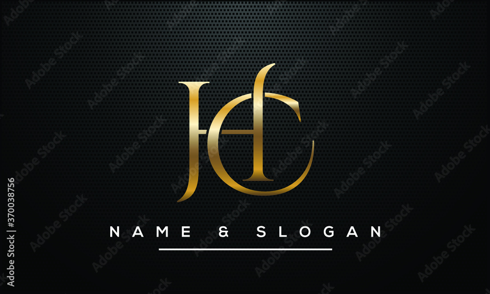 HC ,CH,H ,C Abstract Letters Logo Monogram Stock Vector | Adobe Stock