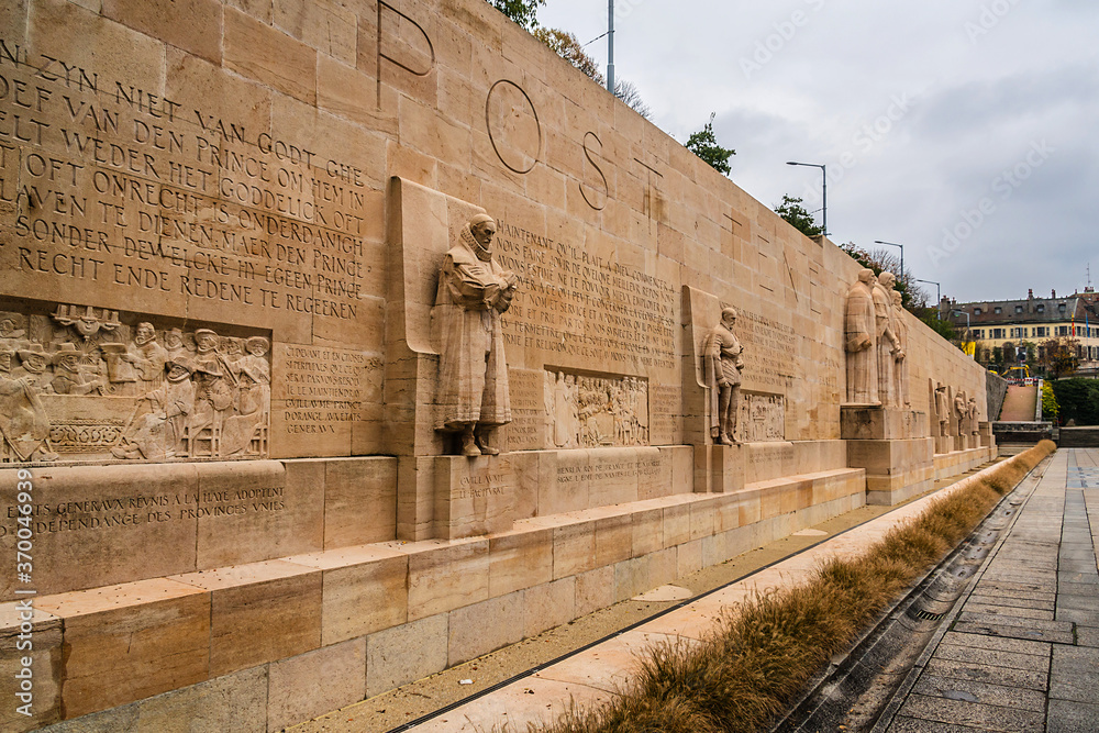 Fotografia do Stock: International Monument of Reformation Wall (1909 ...