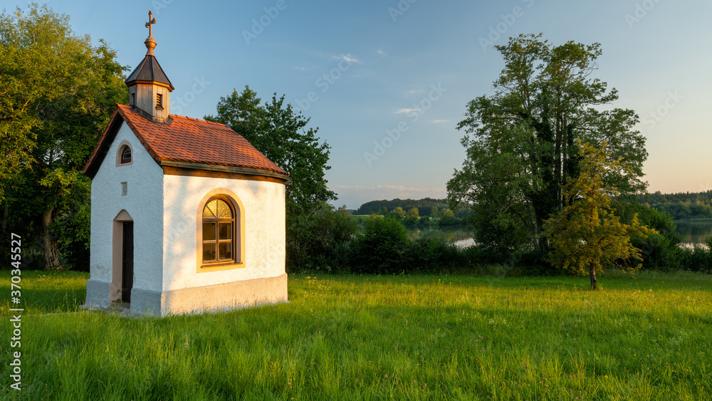 Small Chapel in the Bavarian Uplands, Germany Stock Photo | Adobe Stock