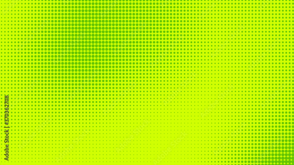 Dots halftone green color pattern gradient texture with technology ...