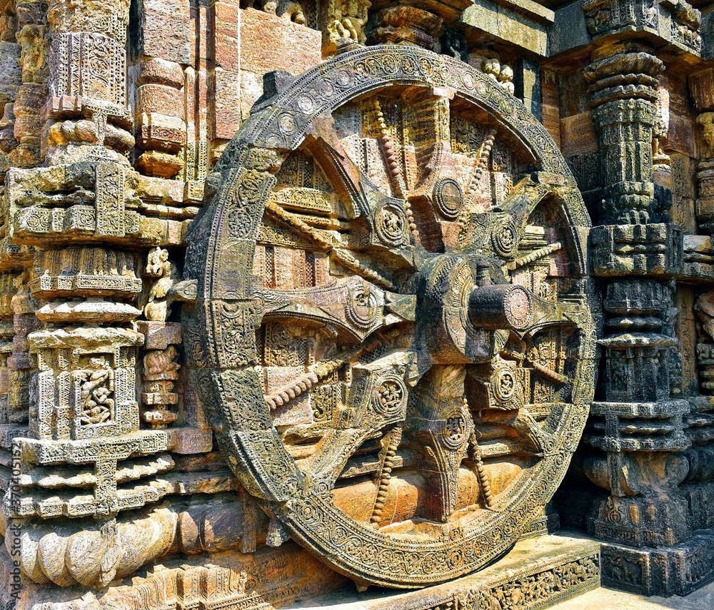Wheel of Chariot Stock Photo | Adobe Stock