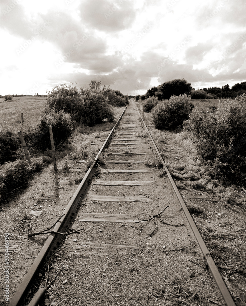 Flight path, WW2 rail line, DK Stock Photo | Adobe Stock