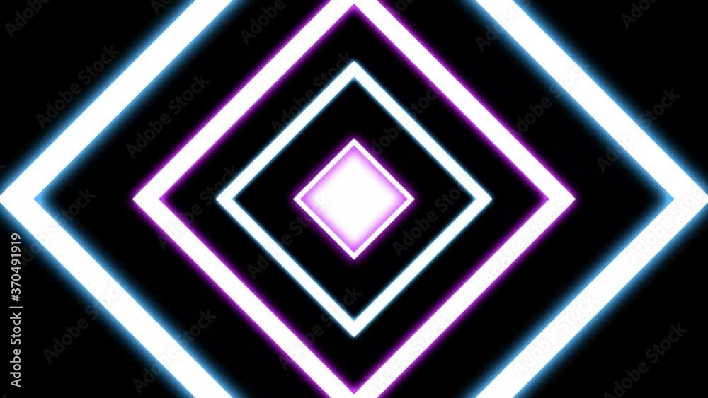 Vidéo Stock Kaleida Shapes Background transition with green screen ...