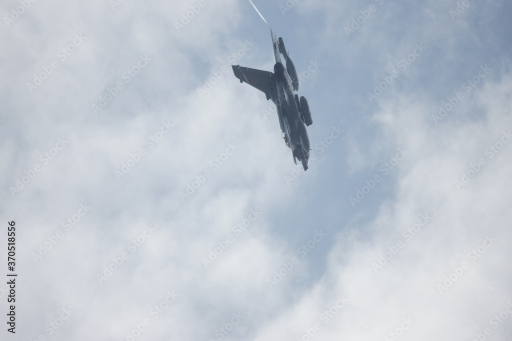 Tornado, GR4 Panavia multirole combat aircraft, on a military airfield ...