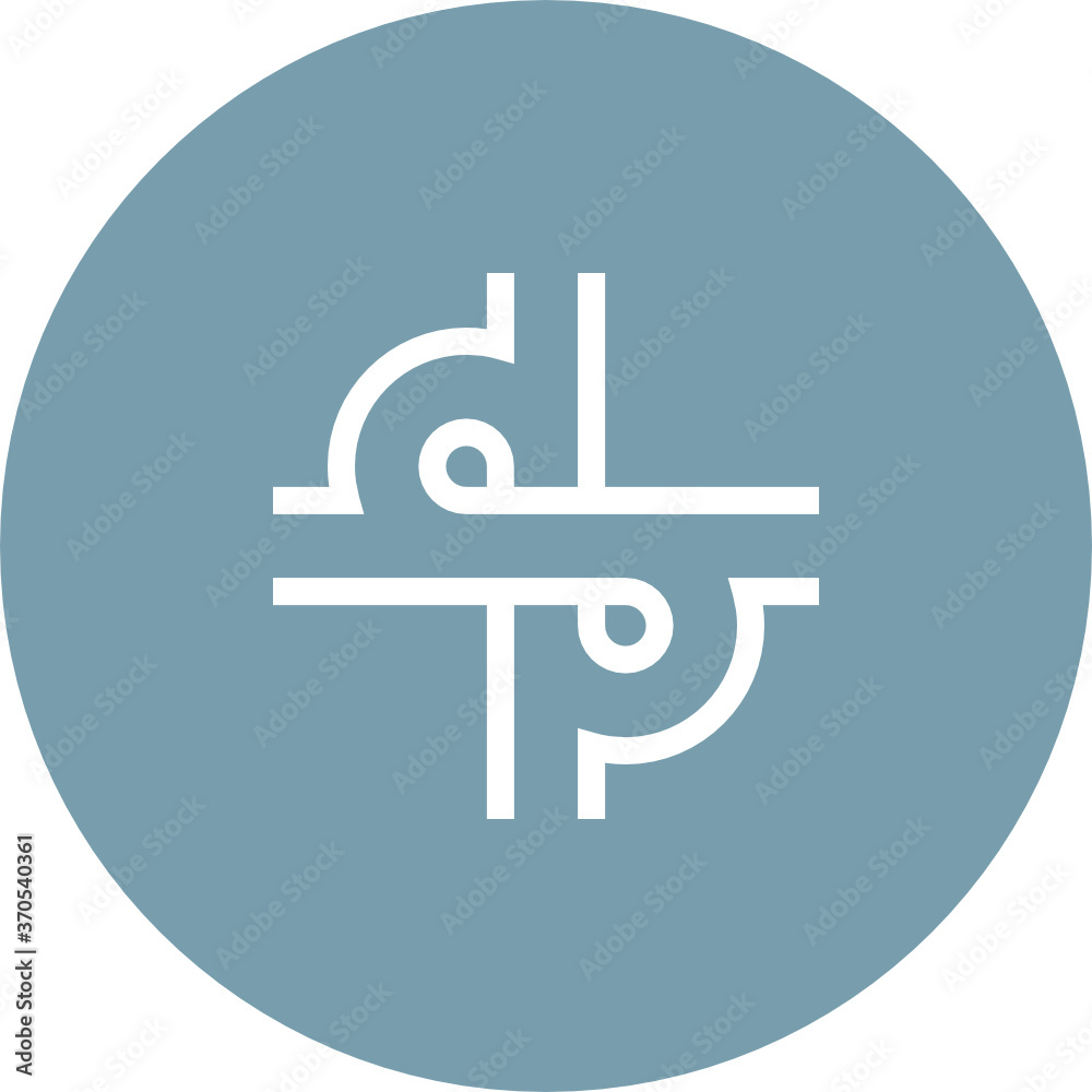 Map Spotlight Location Icon The icon is designed to be simple ...