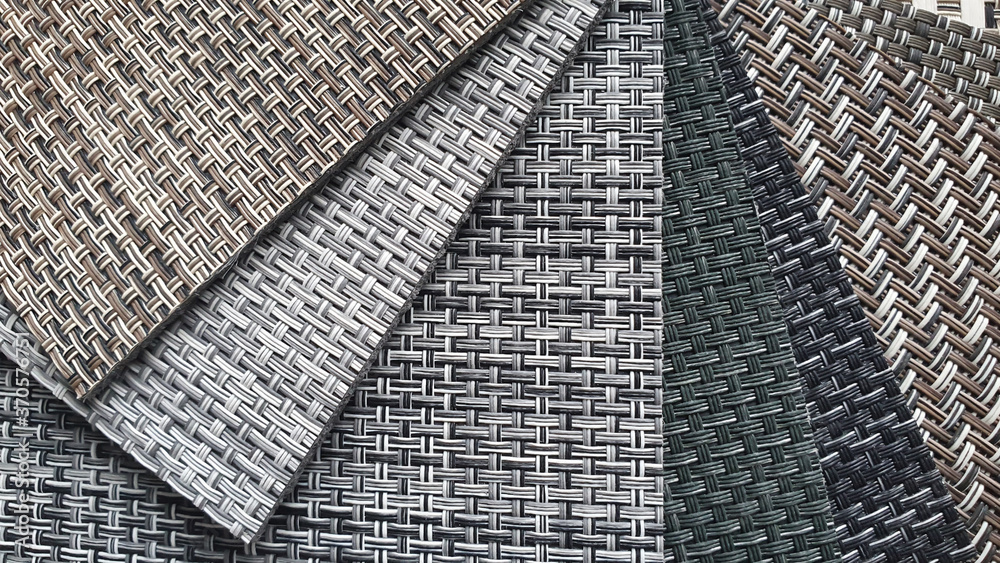 close up view of carpet textured vinyl floor tile samples. vinyl floor ...