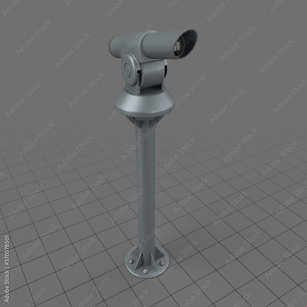 Tower viewer Stock 3D asset | Adobe Stock