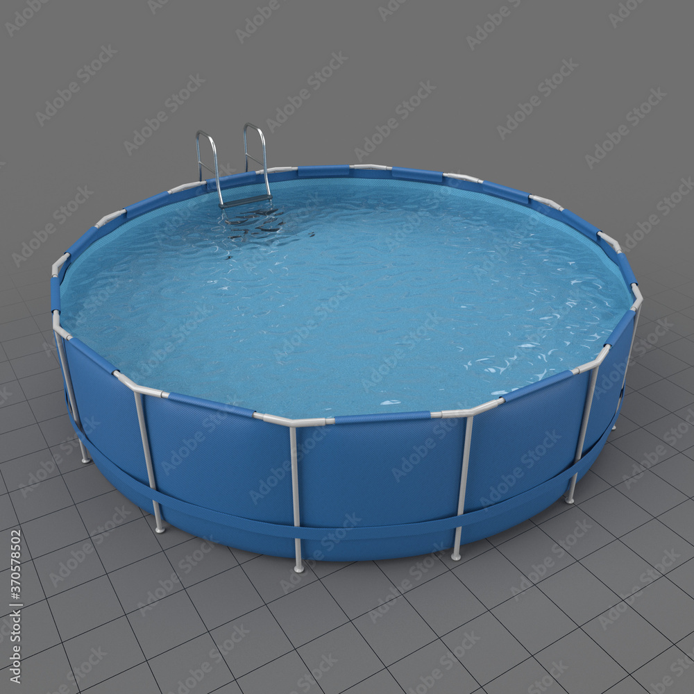 Swimming pool Stock 3D asset | Adobe Stock