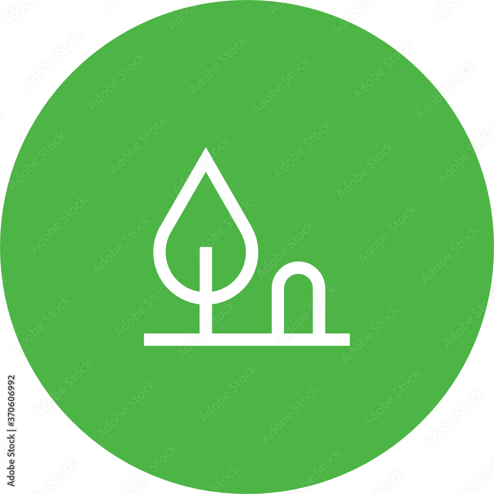 cemetery-park map spotlight location icon which designed simple ...