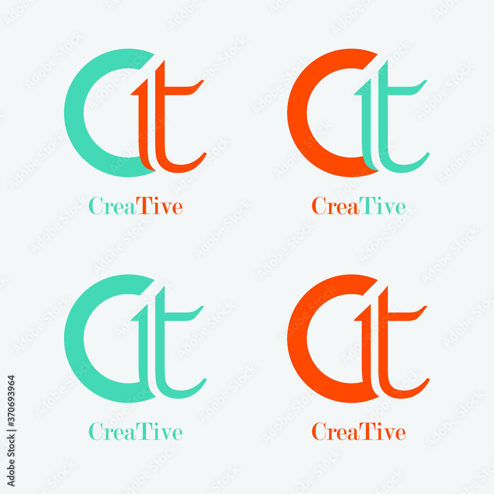C And T Logo CreaTive Company Logo Simple Design Aesthetic Design c-and-t-logo-creative-company-logo-simple-design-aesthetic-design