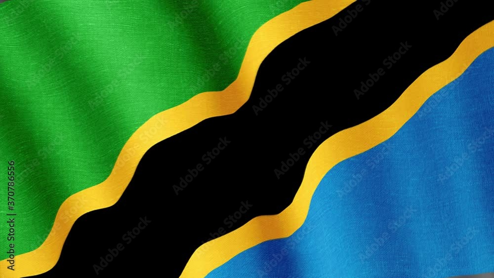 Vídeo do Stock: Tanzania is the largest state in East Africa. Its name ...