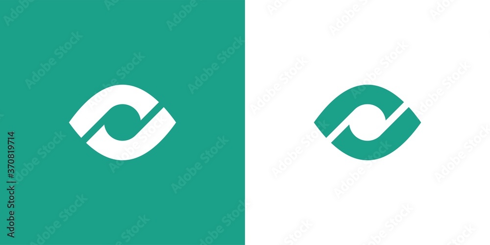 abstract eye - icon template for logo design Stock Vector | Adobe Stock