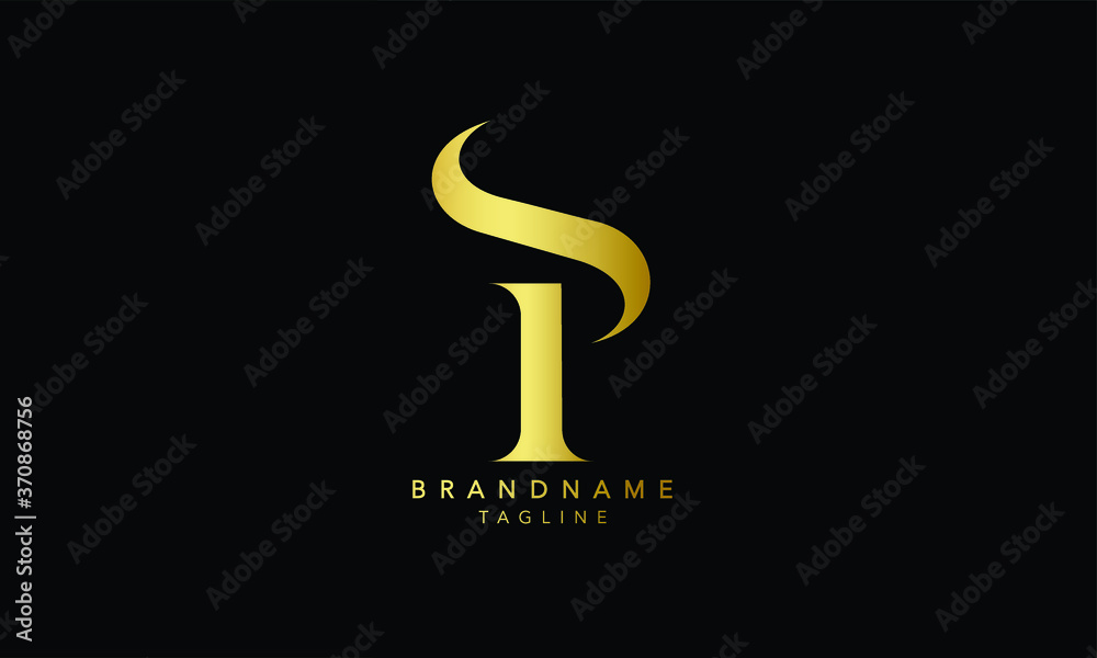 Alphabet letters Initial Monogram logo PS, SP, P and S Stock Vector ...